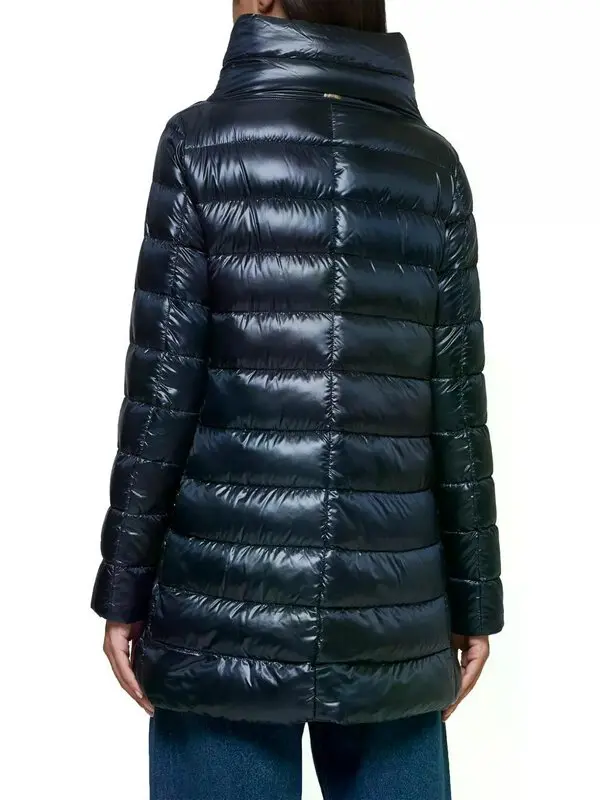 Herno Amelia Quilted Coat - Blue