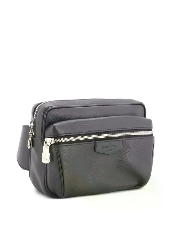 LOUIS VUITTON Outdoor Bumbag Taiga Leather Belt Bag