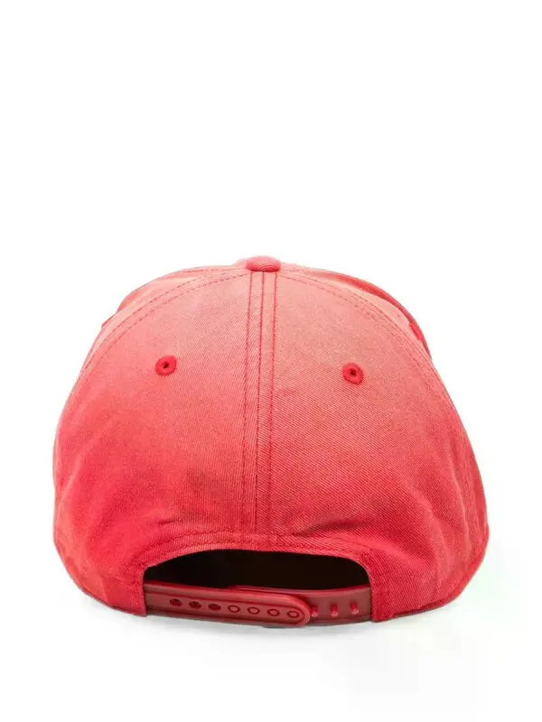 REPRESENT Distressed Logo-embroidered Cap