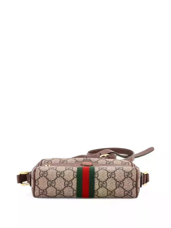 Gucci Ophidia Shoulder Bag Gg Coated Canvas Mini Crossbody Bag