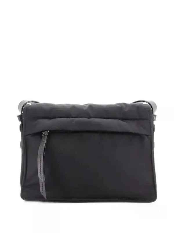 Prada Padded Flap Shoulder Bag Re-nylon Small Crossbody Bag - Black