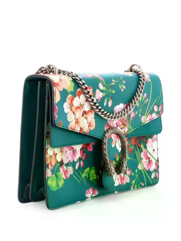 Gucci Dionysus Blooms Print Leather Shoulder Bag