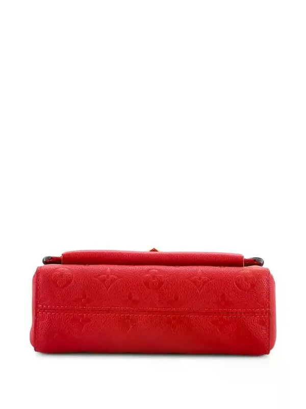 LOUIS VUITTON Vavin Handbag Monogram Empreinte Leather Cross Body Bag - Red