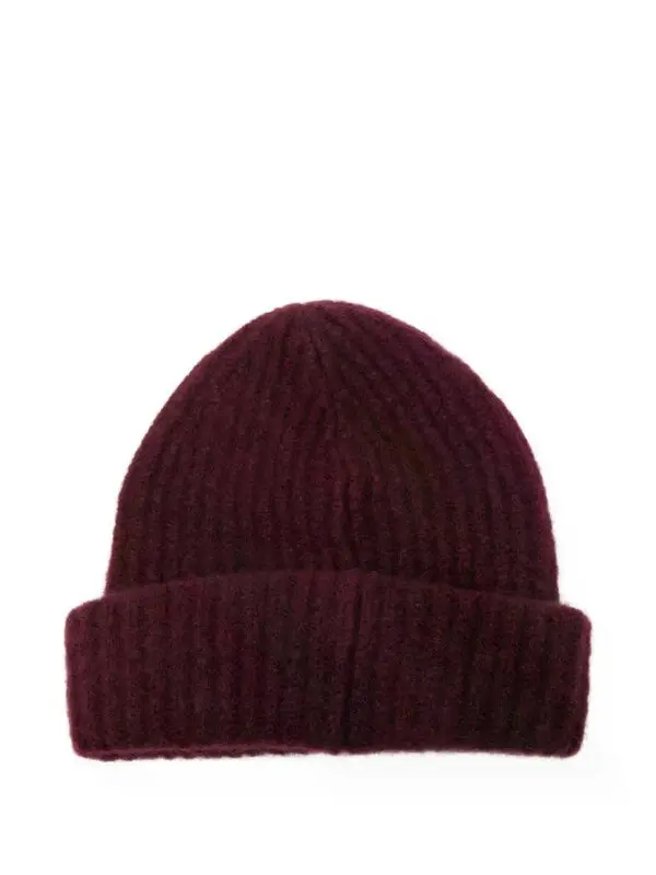 ROBERTO COLLINA Ribbed-knit Beanie Hat