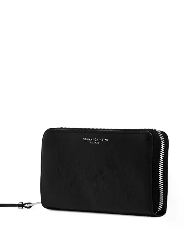 GIANNI CHIARINI Logo-print Leather Wallet