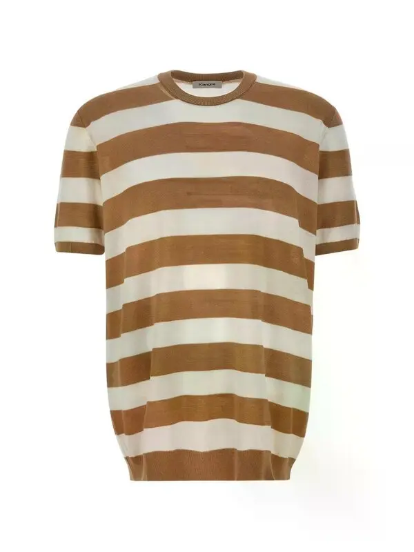 KANGRA Striped Short-sleeve T-shirt