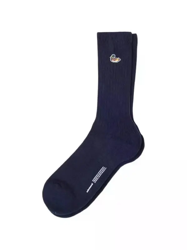 DEAN EDMONDS Duck Ribbed Socks - Blue