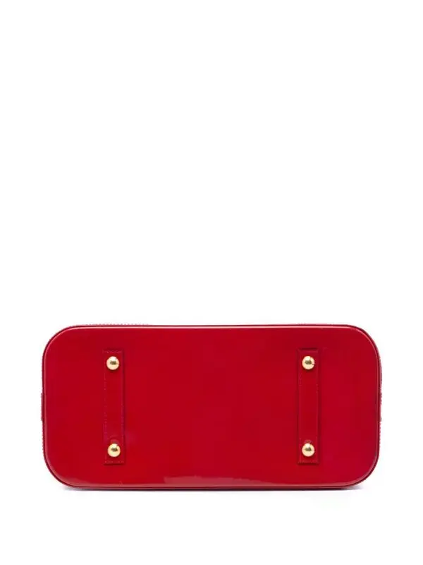 LOUIS VUITTON Monogram Vernis Alma Gm Handbag - Pink