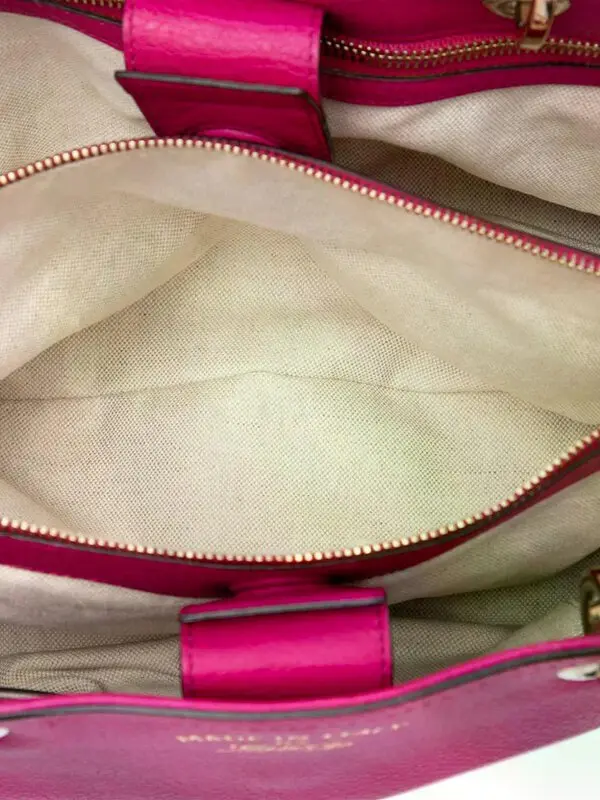 Gucci Calfskin Bamboo Shopper Satchel