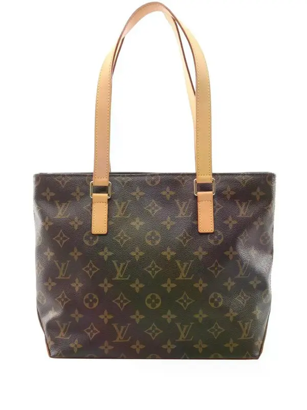 LOUIS VUITTON Monogram Cabas Piano Tote Bag