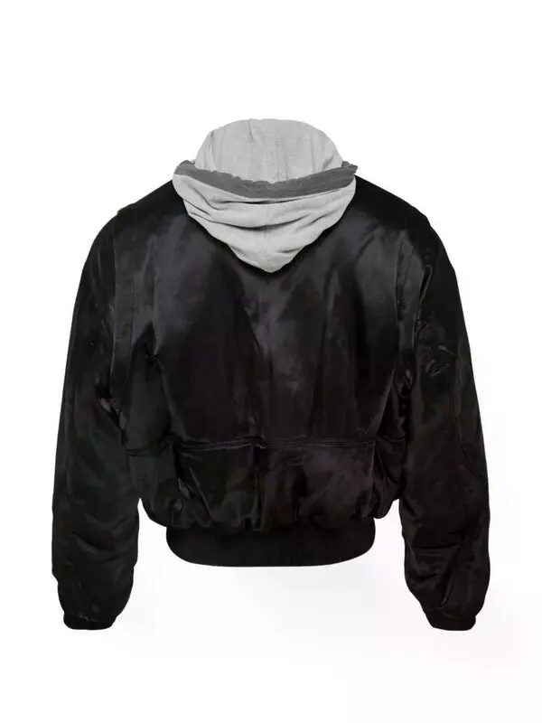 We11Done Double-breasted Hooded Jacket