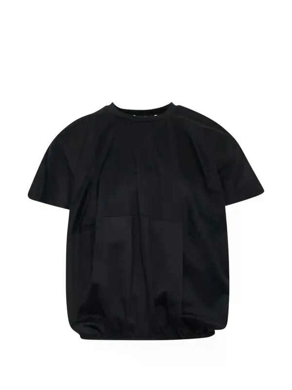 ENFOLD Ball Pleat-detail T-shirt