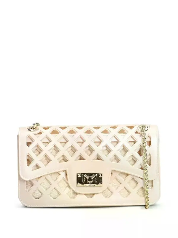 MARC ELLIS Flat Basket Cut-out Shoulder Bag - Neutrals
