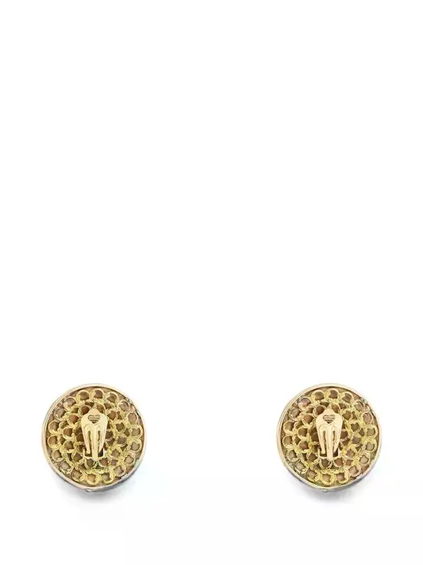 Dolce & Gabbana Dg Logo Clip Earrings