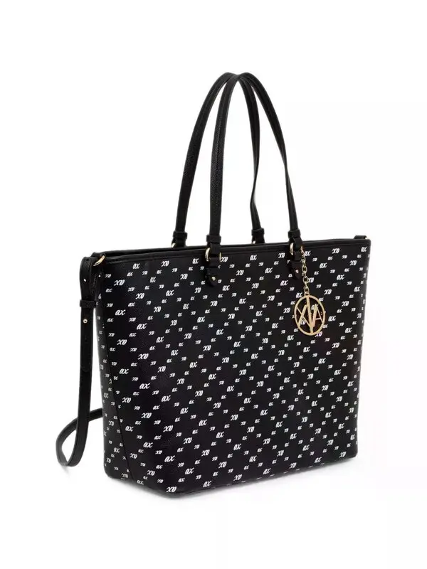 Armani Exchange Logo-print Tote Bag