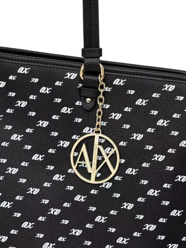 Armani Exchange Logo-print Tote Bag