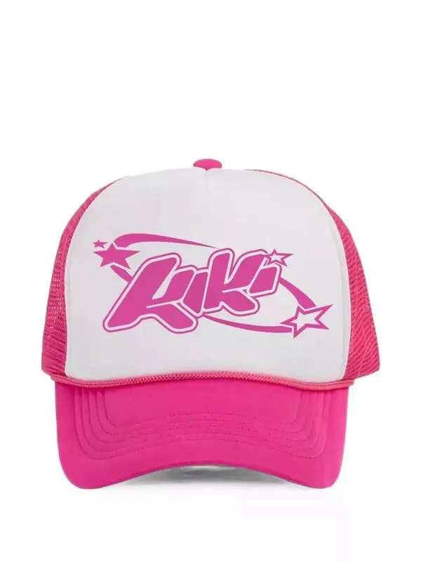 ALTER EGO X Lisa Kiki Logo-print Trucker Hat - Pink