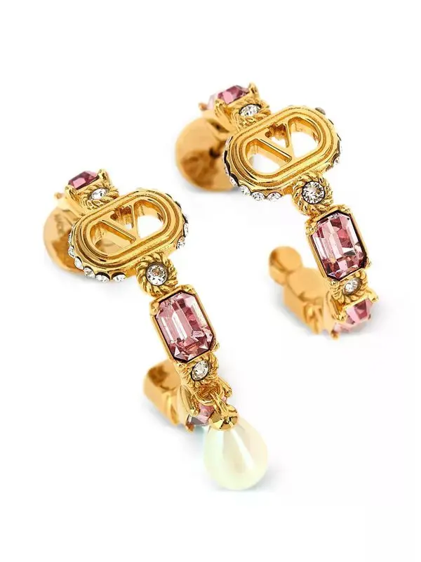 Valentino Garavani Ovalette Earrings - Gold