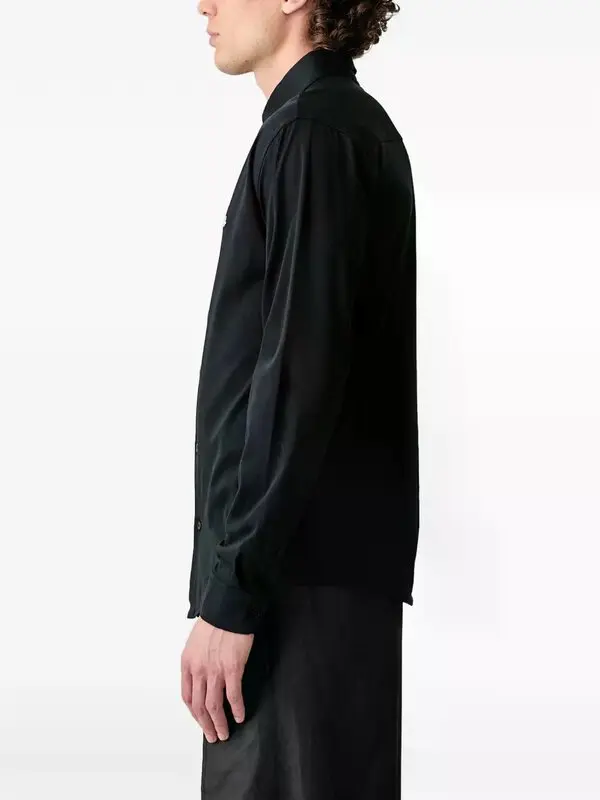 Filling Pieces Logo-embroidered Shirt