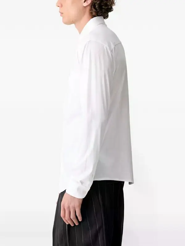 Filling Pieces Embroidered-logo Shirt