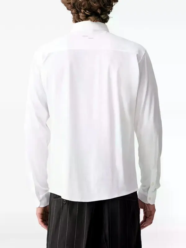 Filling Pieces Embroidered-logo Shirt