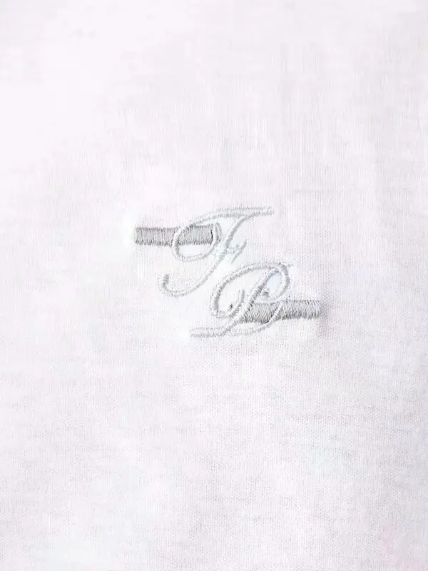 Filling Pieces Embroidered-logo Shirt