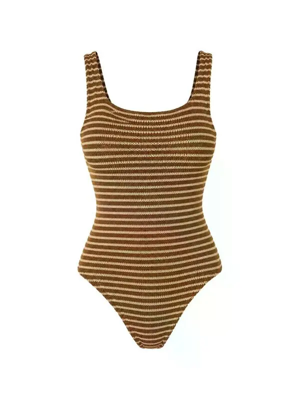 PARAMIDONNA Hailey Striped Swimsuit
