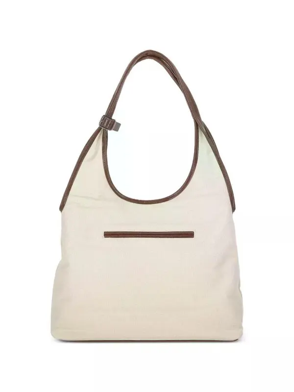 STAND OIL Contrast-trim Tote Bag - Neutrals