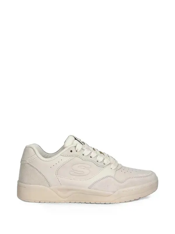 Sketchers Logo-embossed Panelled Sneakers