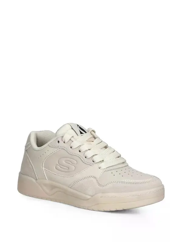 Sketchers Logo-embossed Panelled Sneakers