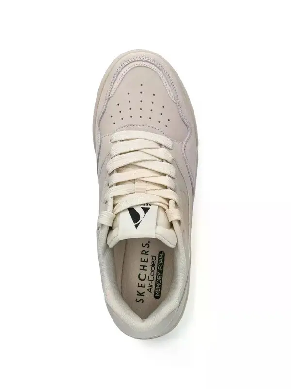 Sketchers Logo-embossed Panelled Sneakers