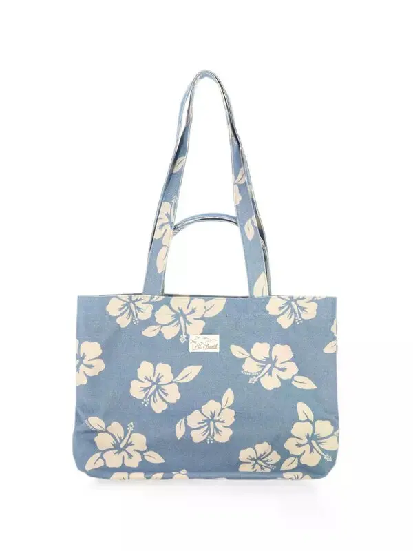 MC2 SAINT BARTH Hibiscus-print Tote Bag