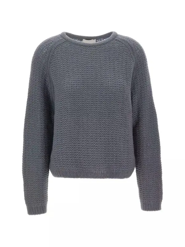 Hemisphere Cable-knit Raglan-sleeve Sweater