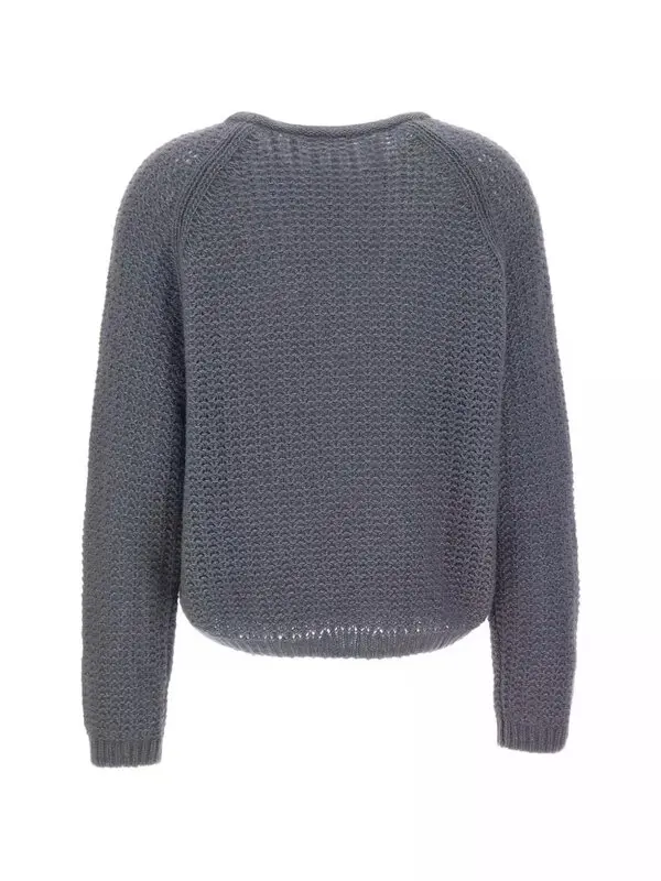 Hemisphere Cable-knit Raglan-sleeve Sweater