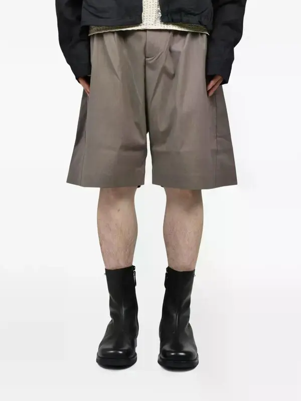 _J.L - A.L_ Mitre Pleated Shorts