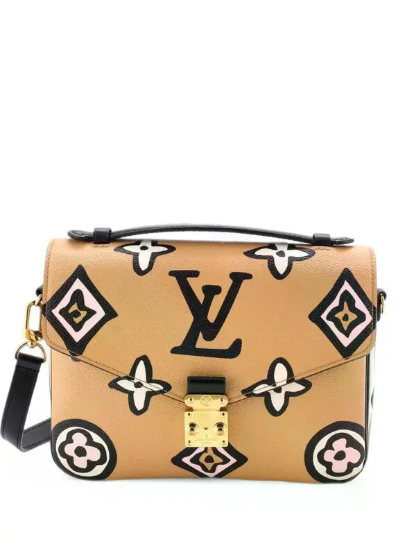 LOUIS VUITTON Pochette Metis Wild At Heart Monogram Giant Crossbody Bag - Neutrals