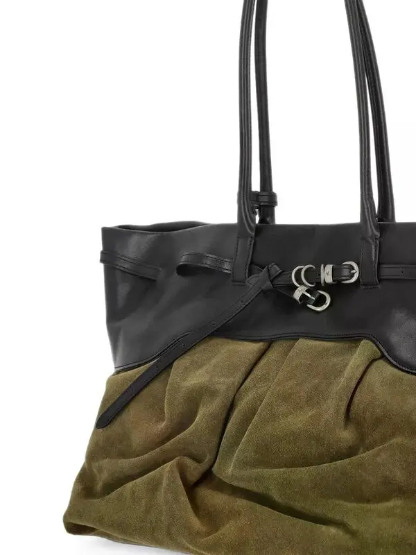 MARGESHERWOOD Soft Grandma Buckled Tote Bag
