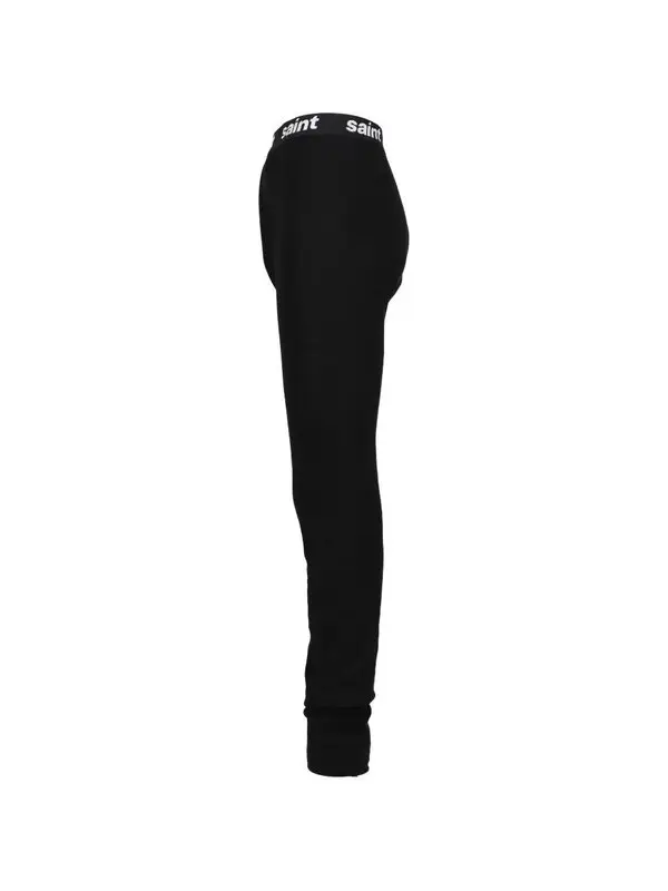 SAINT MXXXXXX Logo-waistband Thermal Leggings