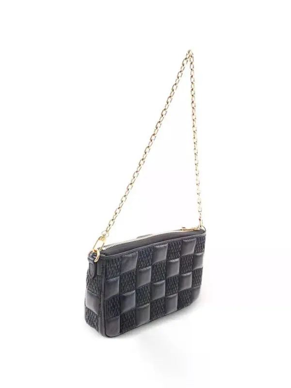 LOUIS VUITTON Damier Giant Troca Mini Bag - Black