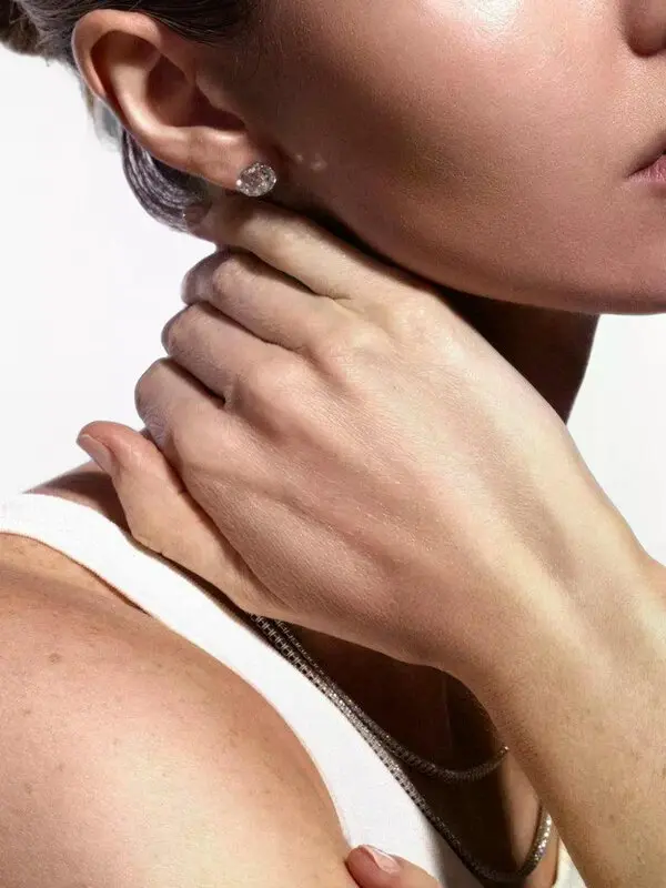 WITH LOVE Travel Lab-grown Diamond Martini Earrings