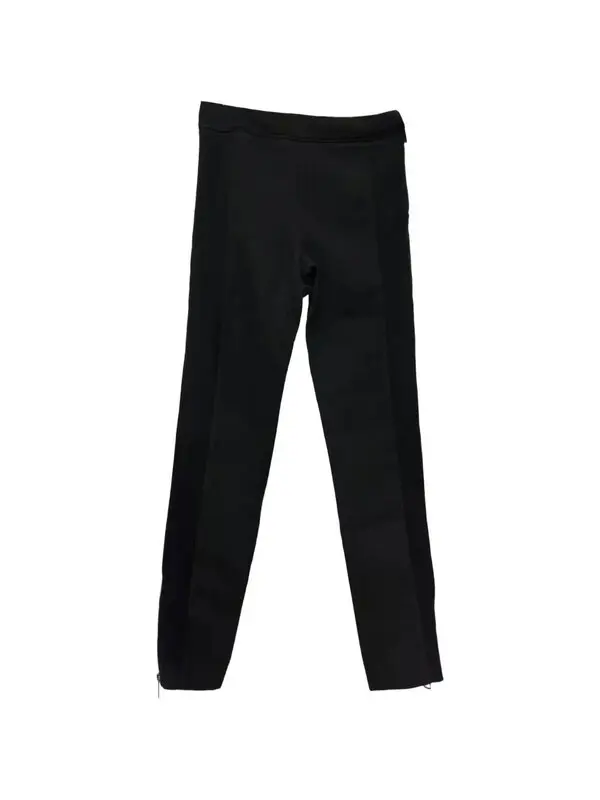Burberry Straight-leg Zip-detail Trousers