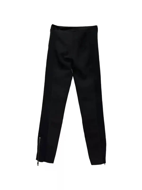 Burberry Straight-leg Zip-detail Trousers