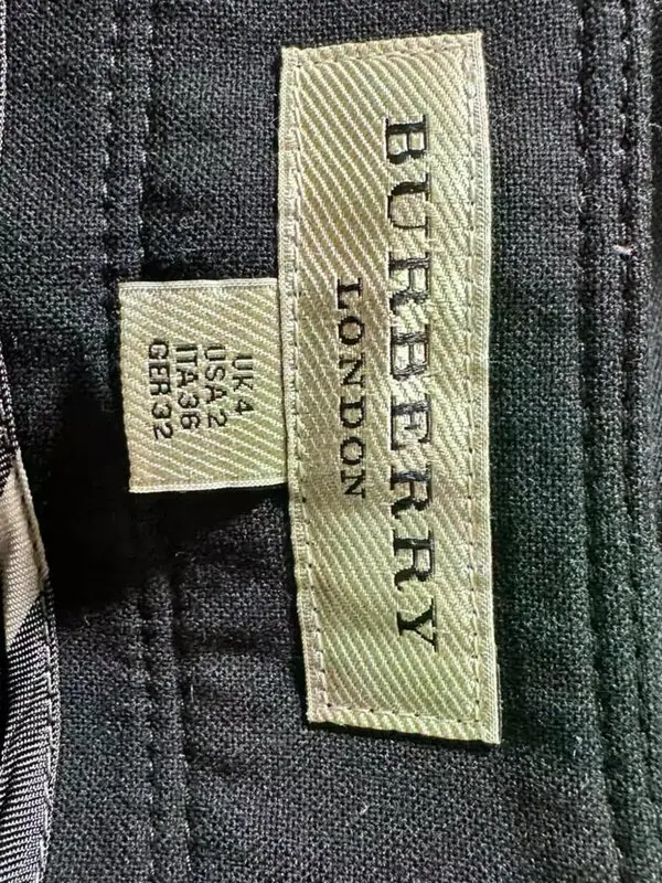Burberry Straight-leg Zip-detail Trousers