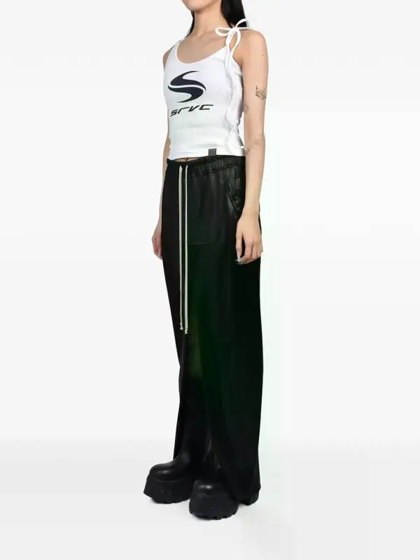 SRVC STUDIO Graphic-print Tie-strap Tank Top