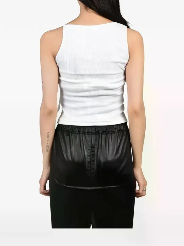 SRVC STUDIO Graphic-print Tie-strap Tank Top