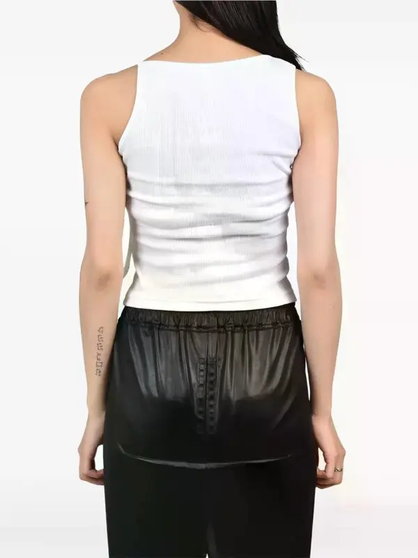 SRVC STUDIO Graphic-print Tie-strap Tank Top