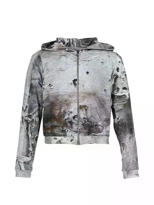 LA MASKARADE Trompe-l'oeil-print Hoodie