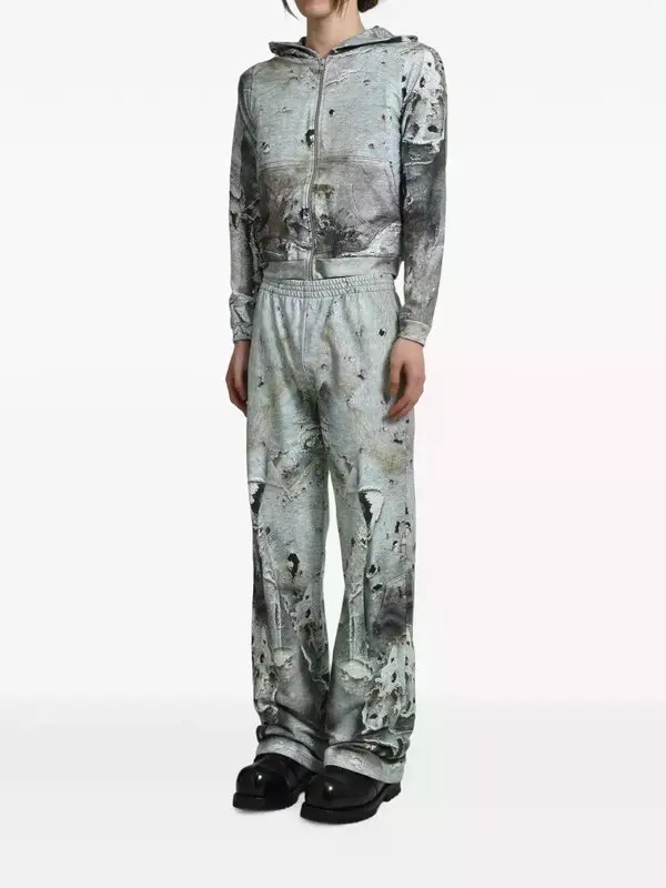 LA MASKARADE Trompe-l'oeil-print Hoodie