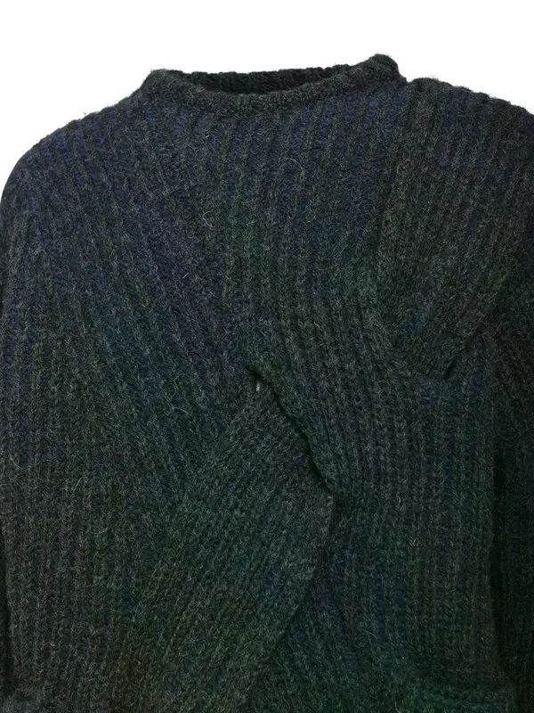 MAGLIANO 3d Cable-knit Sweater