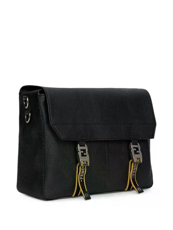 Fendi Flow Medium Cuoio Romano Leather Bag